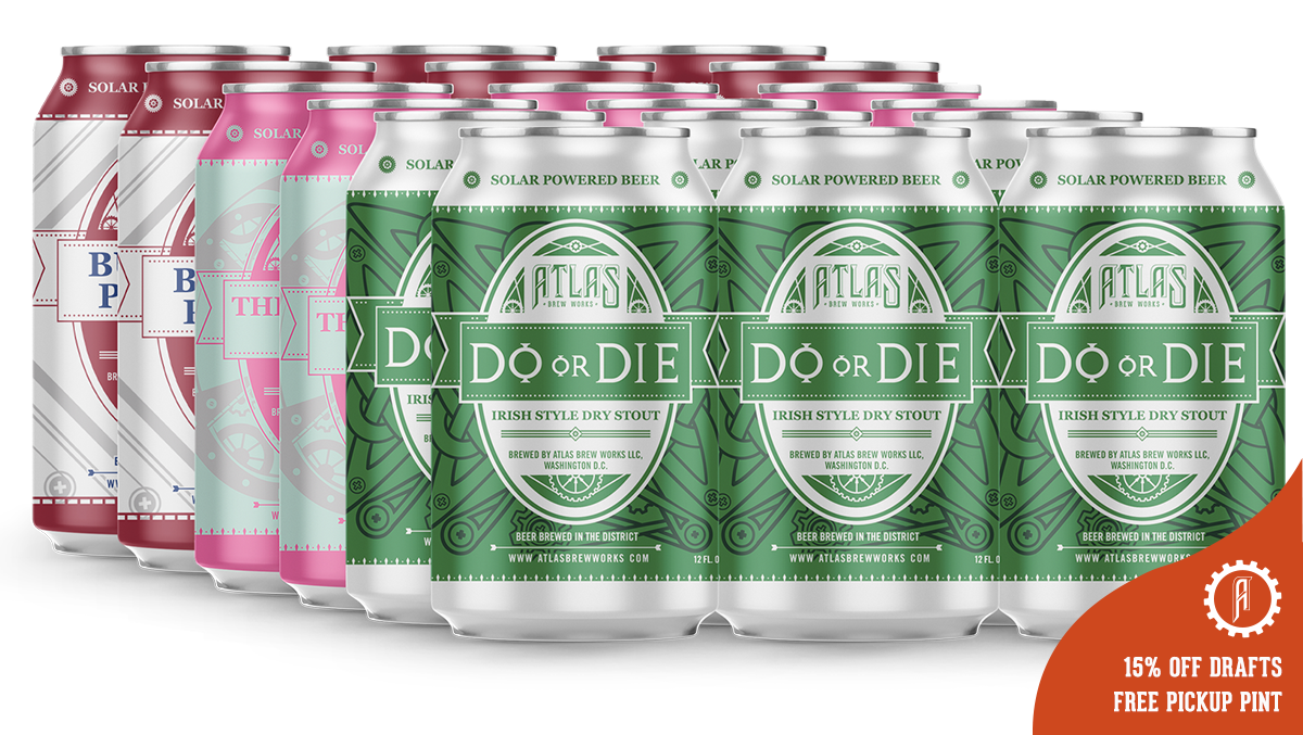 Atlas Brew Works | Delicious craft beers made in Washington DC