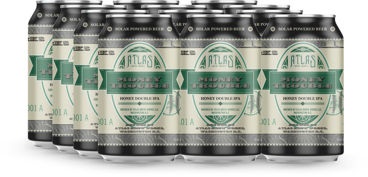 Money Trouble Honey Double IPA – Atlas Brew Works