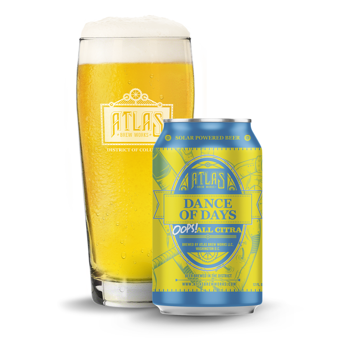 OOPS! All Citra Pale Ale – Limited Release – Atlas Brew Works